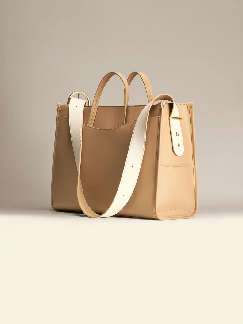 Reverie Tote By Oleada: Sustainable Leather – Merry Memory
